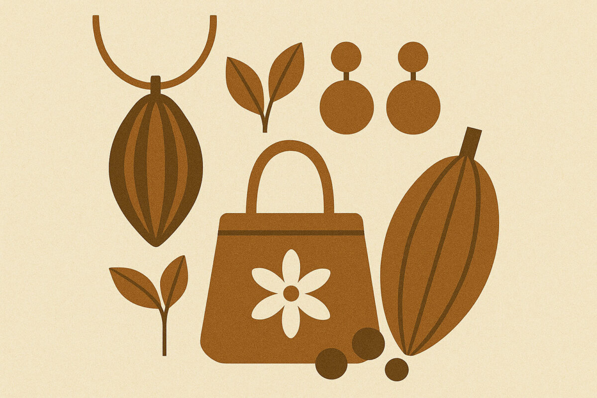 Mode et artisanat : quand le cacao devient matière créative - ORFÈVE ...